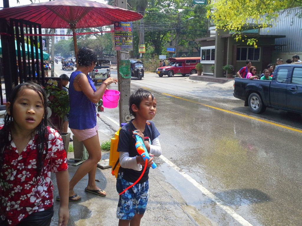 My First Songkran Festival Memories From Chiang Mai in Thailand