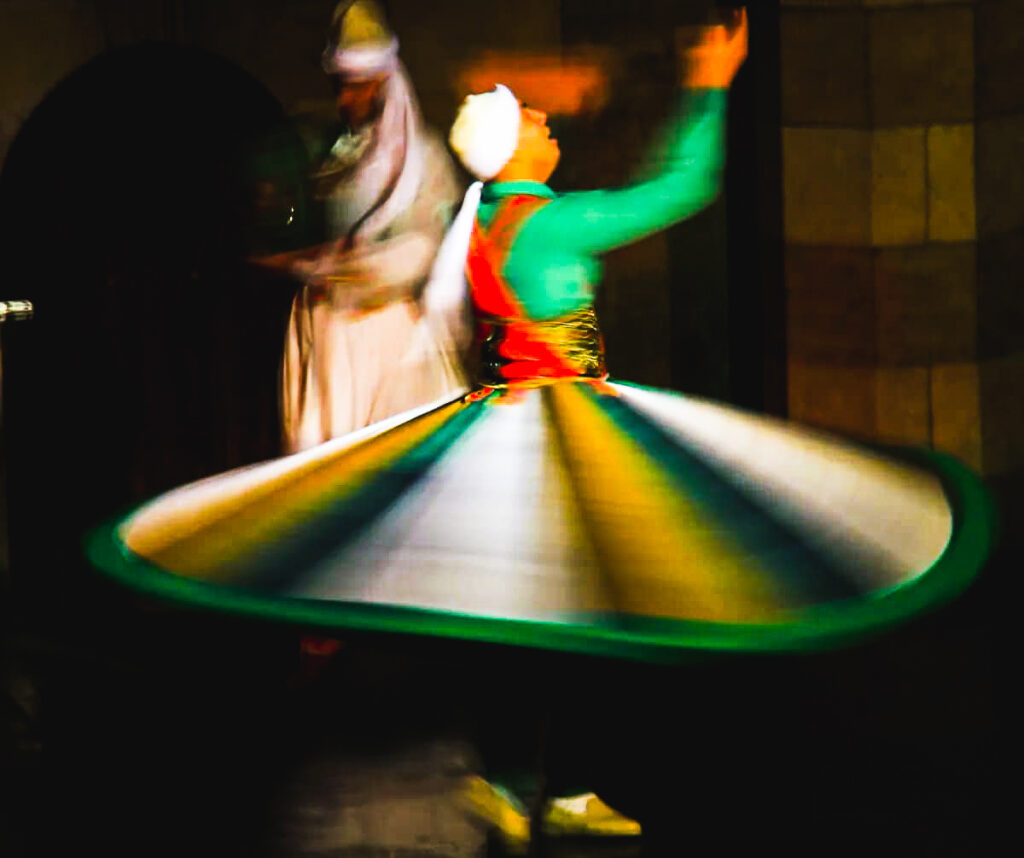 The swirling Tanoura dance of Egypt
