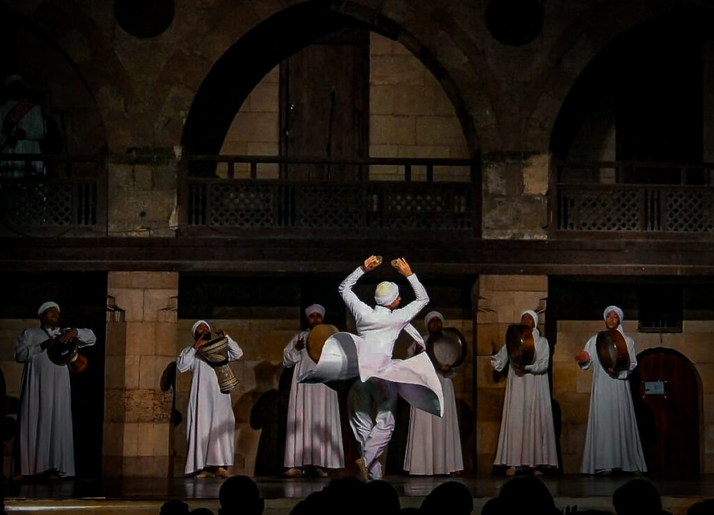 The swirling Tanoura dance of Egypt